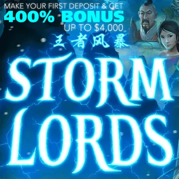 Storm Lords slot : Free Bonus