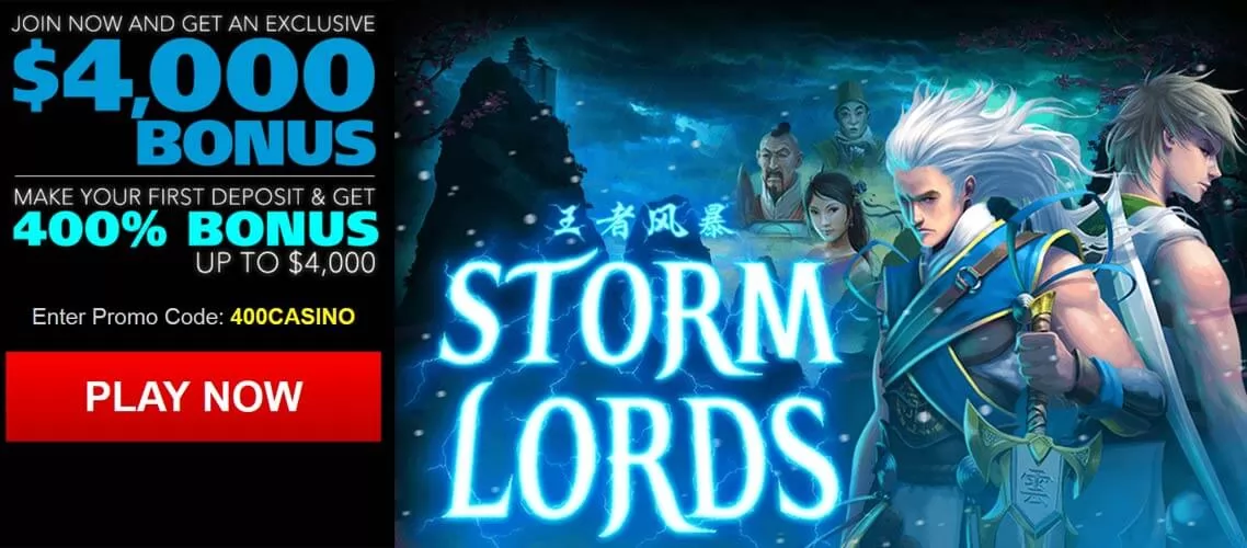 Storm Lords slot : Free Bonus